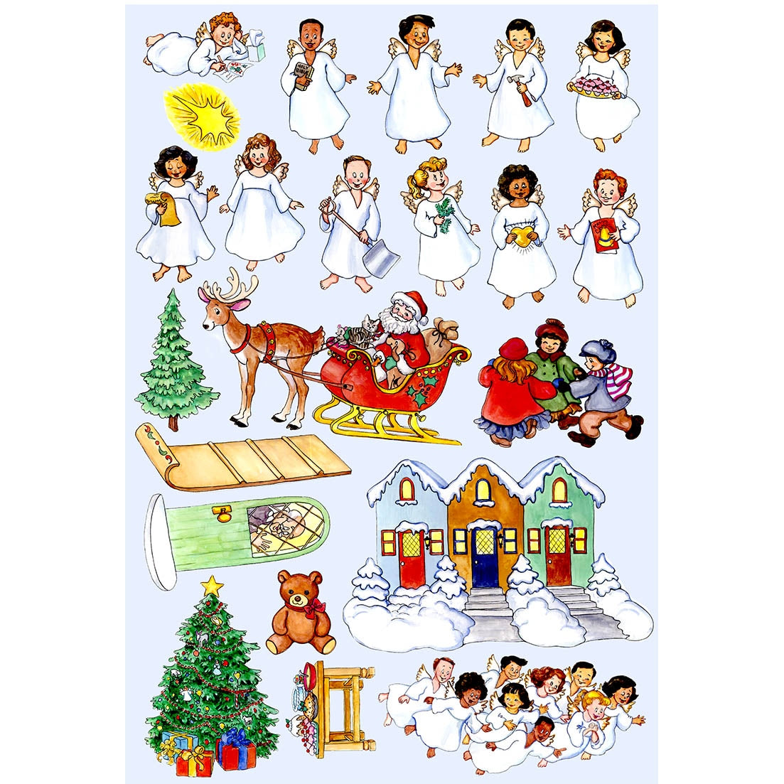 Christmas Time Fun Felt Figures Flannel Board – Story Time Felts